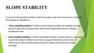 SLOPE STABILITY AND FAILURE | PPTX