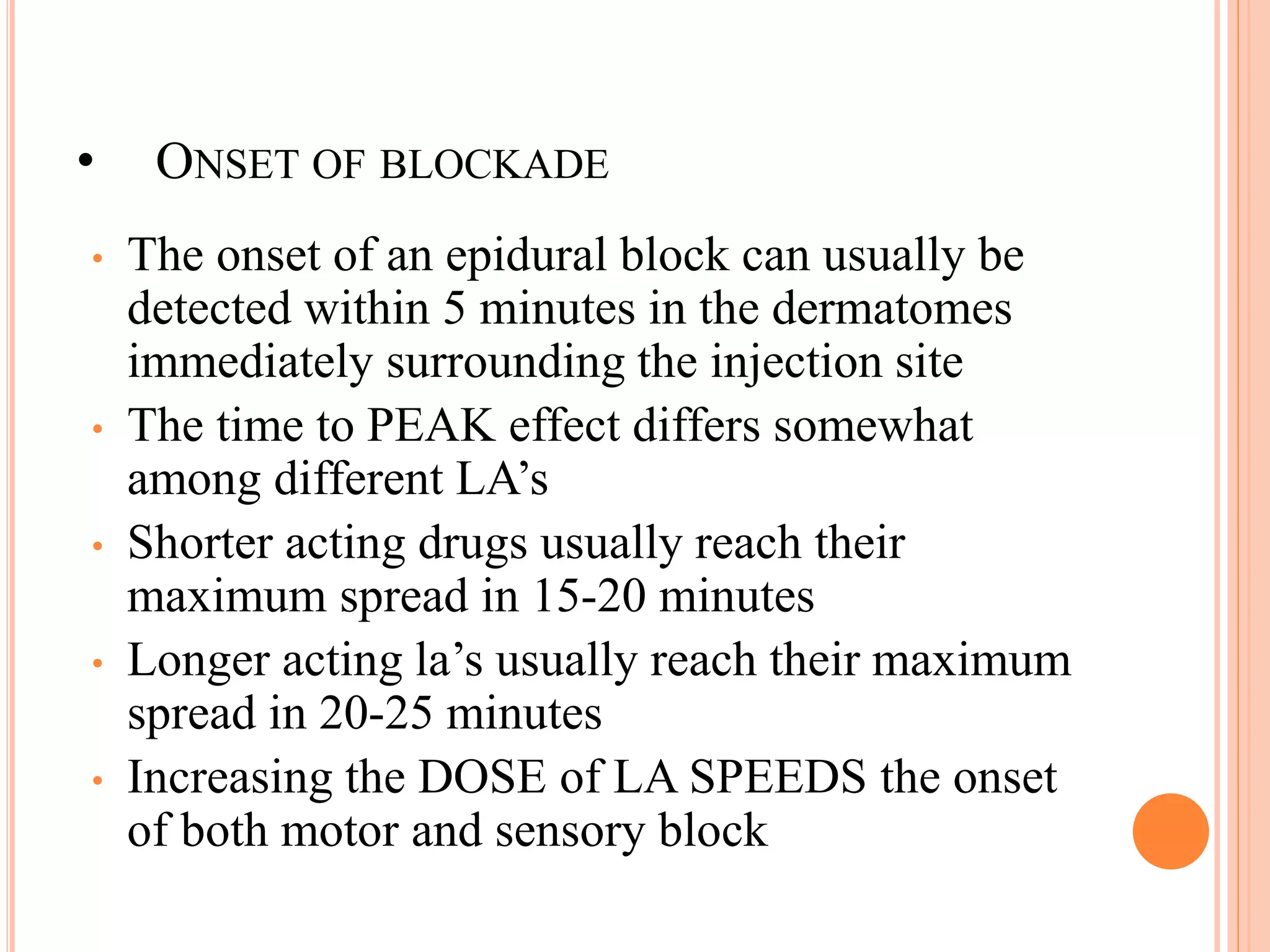 epidural anesthesia | PPTX
