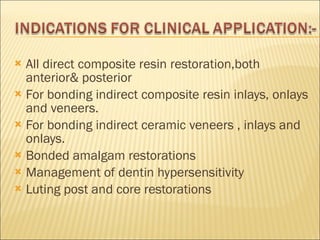 DENTIN BONDING AGENTS | PPT