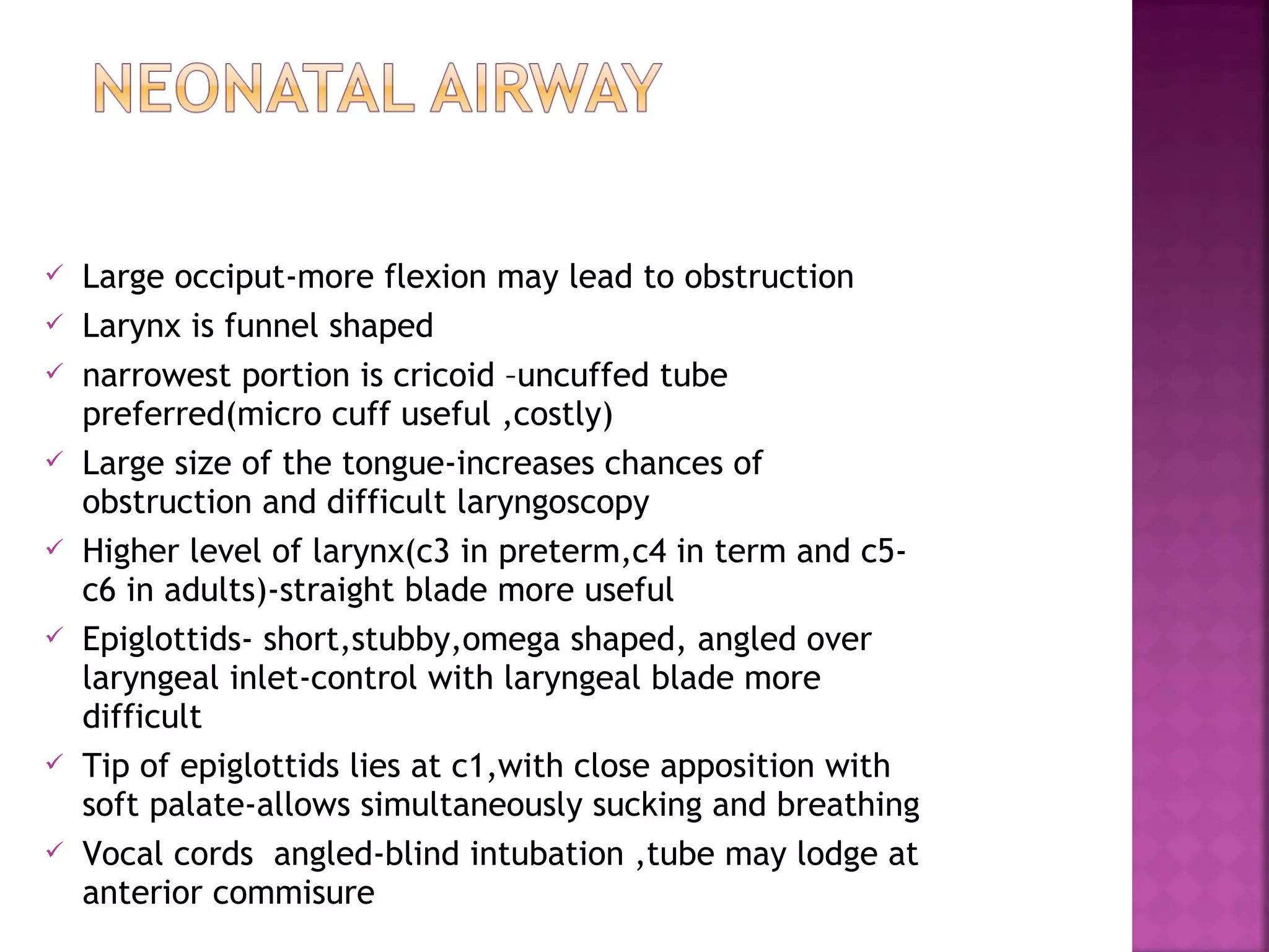 neonatal physiology | PPT