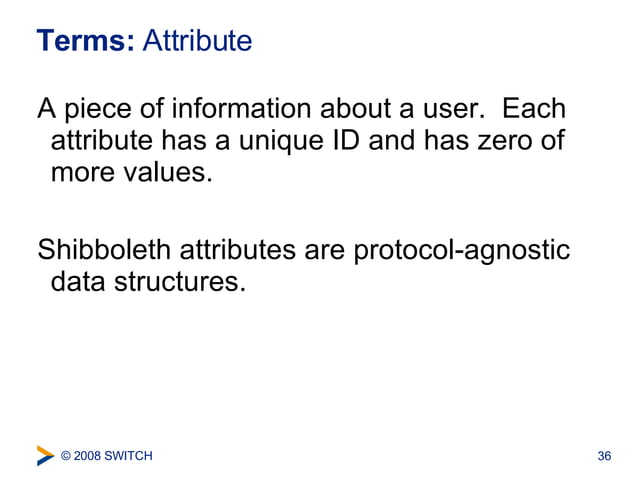 Shibboleth 2.0 IdP slides - Installfest (Edited) | PPT