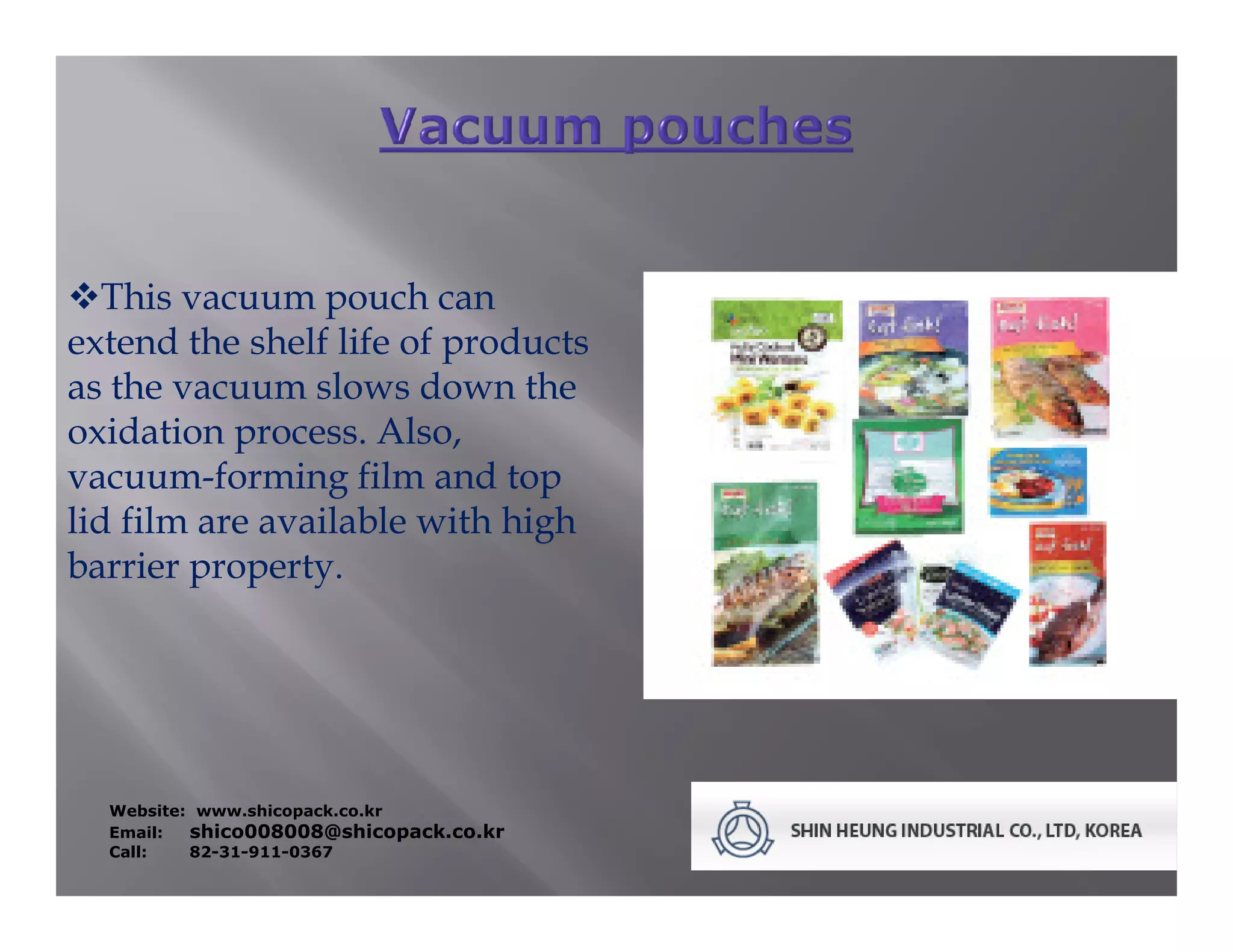 Military retort pouches | PPT