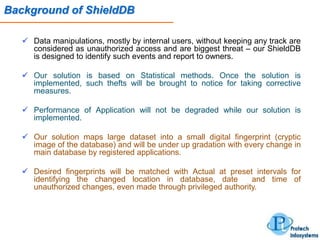 Shield db data security | PPT