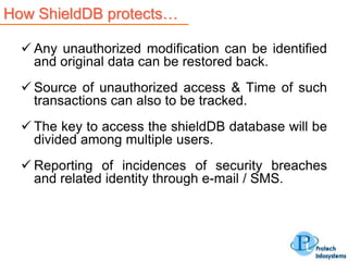 Shield db data security | PPT