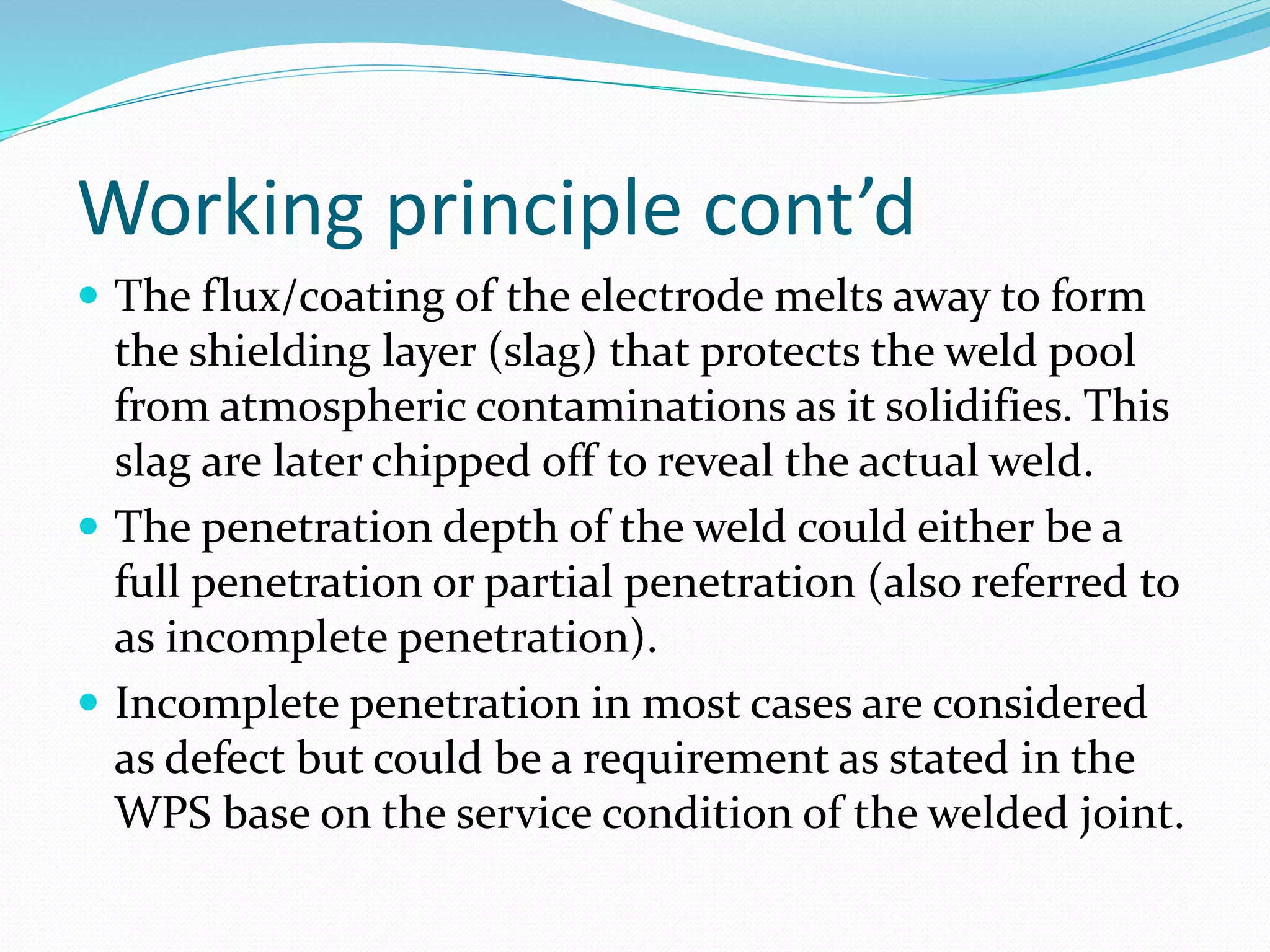 Shielded Metal Arc Welding | PPTX