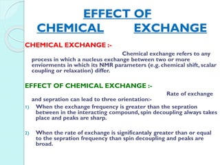 Shielding effect,effect of chemical exchange,hydrogen bonding | PDF
