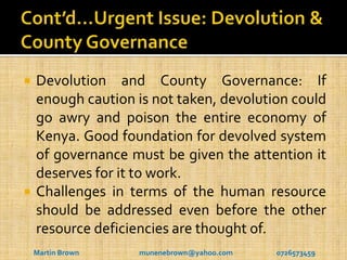 Shielding Kenya’s Economy | PPT