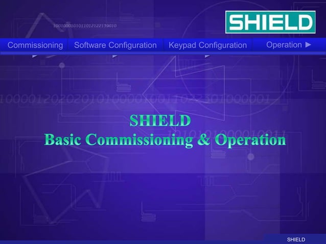 SHIELD INSTALLATION.ppt