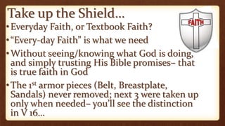 Shield of Faith | PPTX
