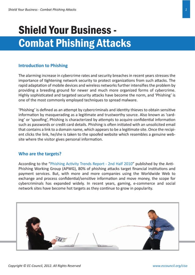 Shield Your Business Combat Phishing Attacks | PDF | Information and ...