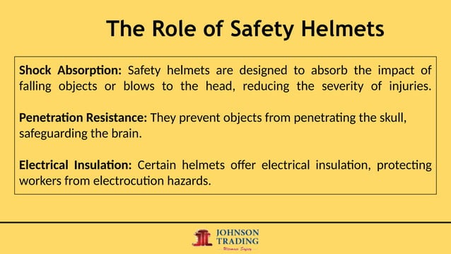 Shield Your World: The Importance of Safety Helmets | PPT