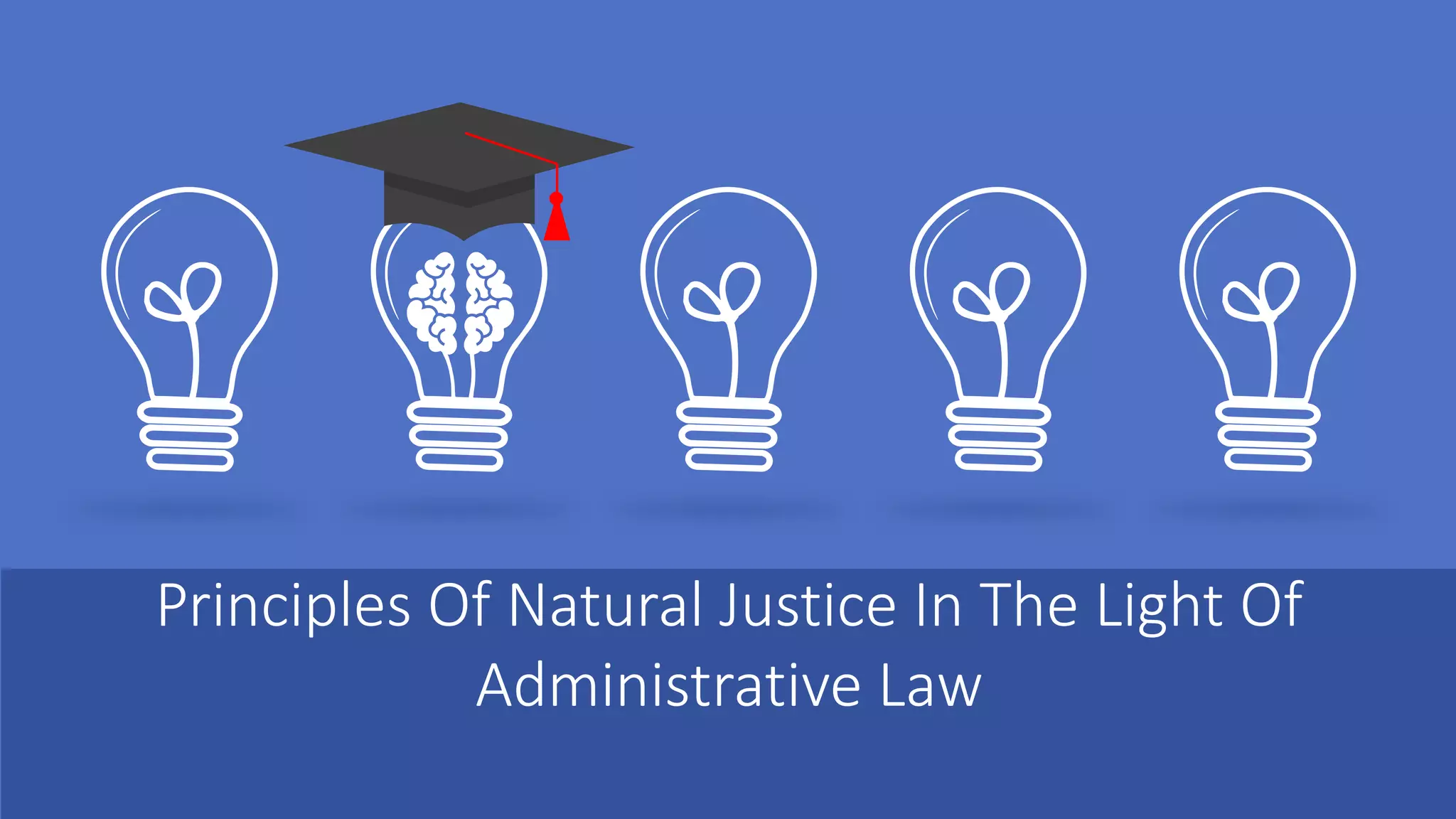 Principles Of Natural Justice In The Light Of Administrative Law | PPTX