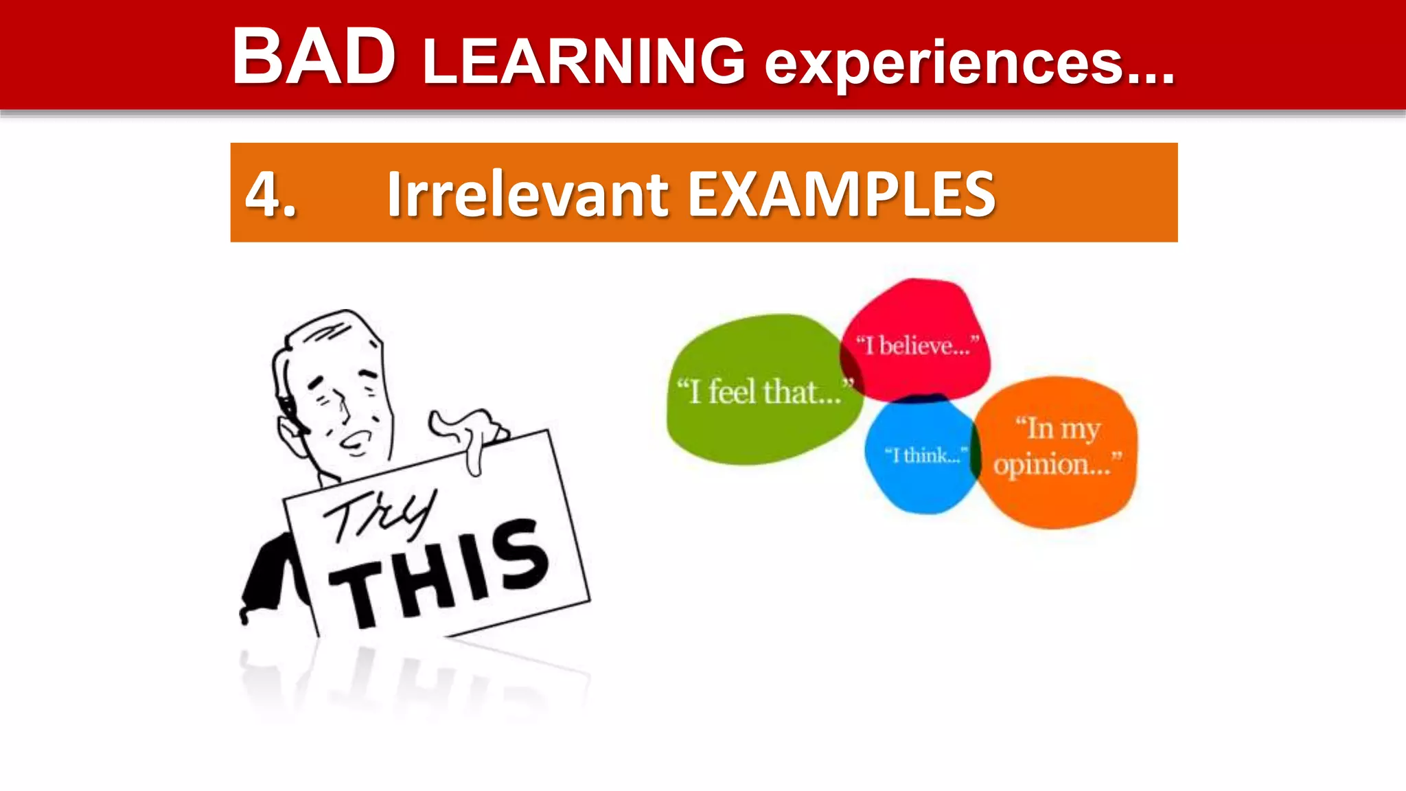 Delivering Memorable Learning Experiences - The presentation with ...