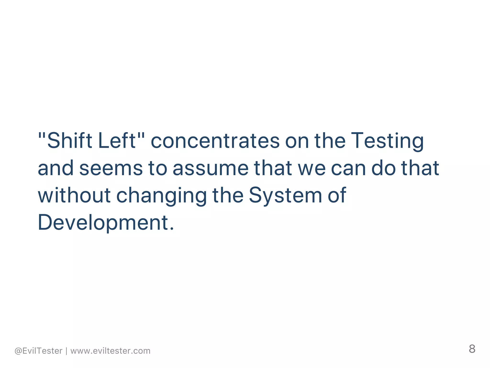 Shift Left Testing Pdf