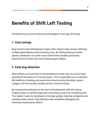 Shift-Left Testing and Its Role in Accelerating QA Cycles | PDF