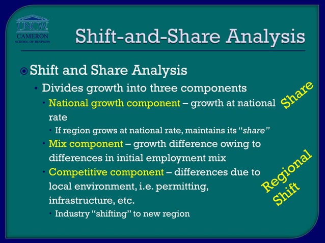 Shift and share slides | PDF
