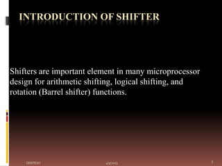 Shifters | PPTX
