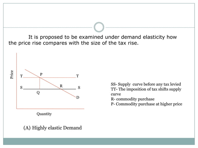 Shifting and incidence of taxes | PPTX | Commodities | Economy