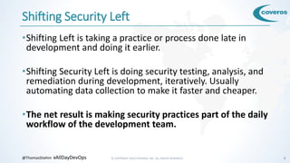 Shifting security all day dev ops | PPTX