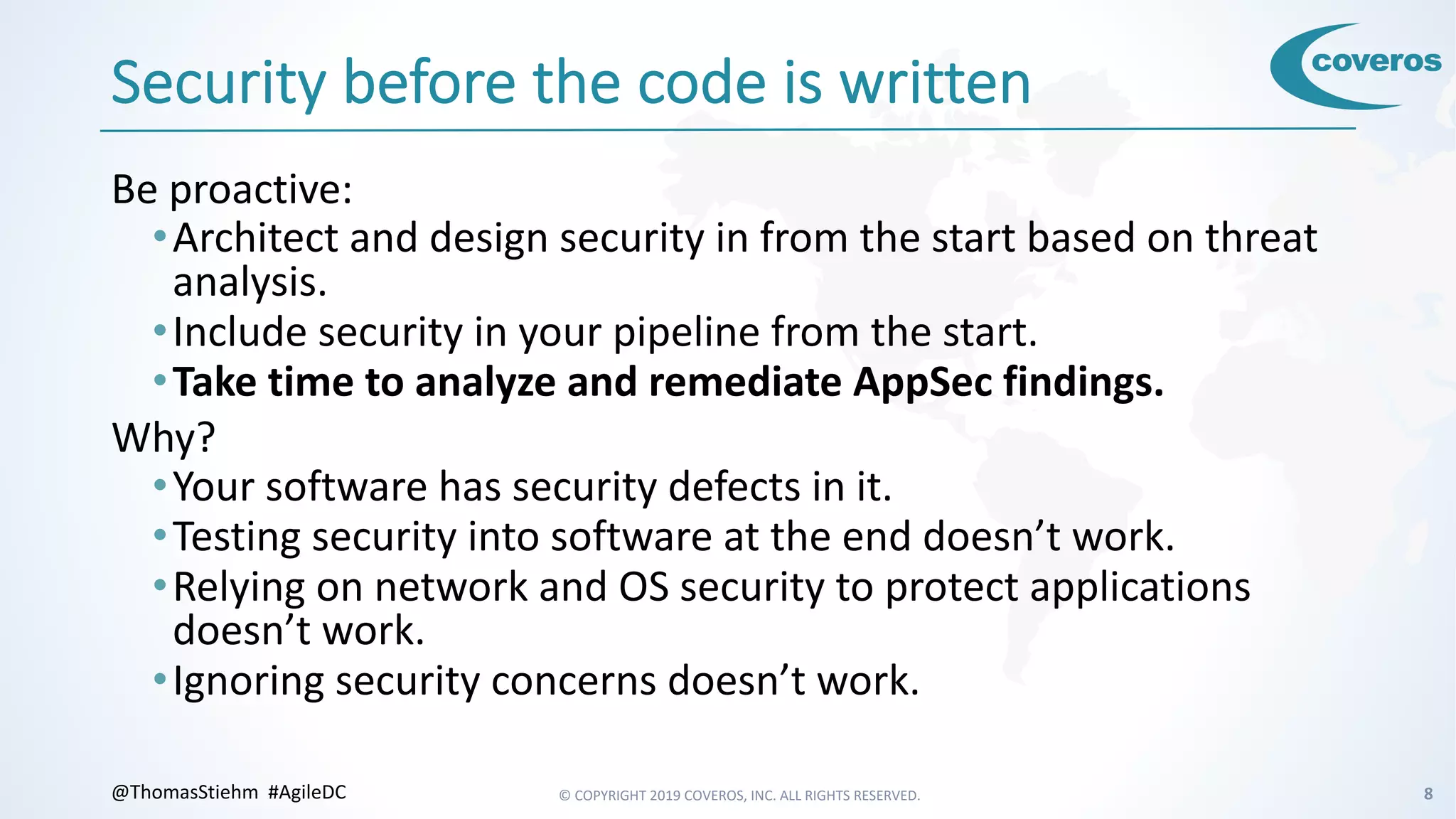 Shifting Security Left The Innovation Of Devsecops Agiledc Ppt