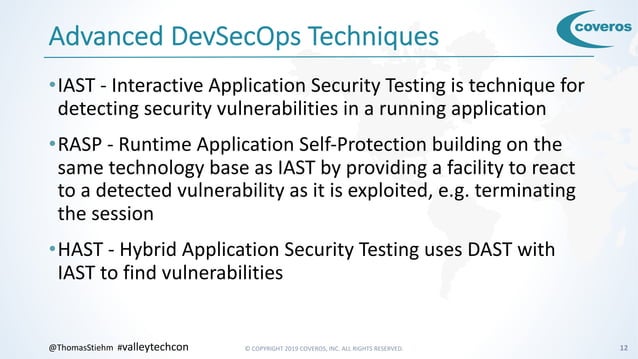 Shifting Security Left The Innovation Of Devsecops Valleytechcon Ppt
