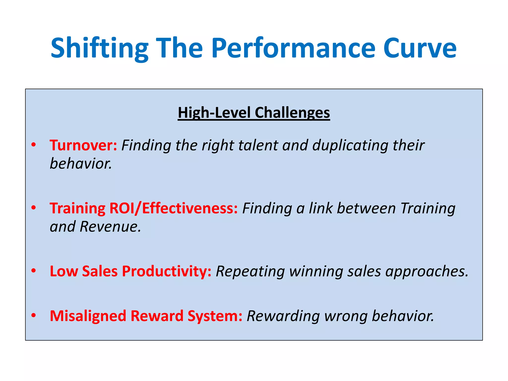 Shifting The Performance Curve Presentation Pdf | PDF