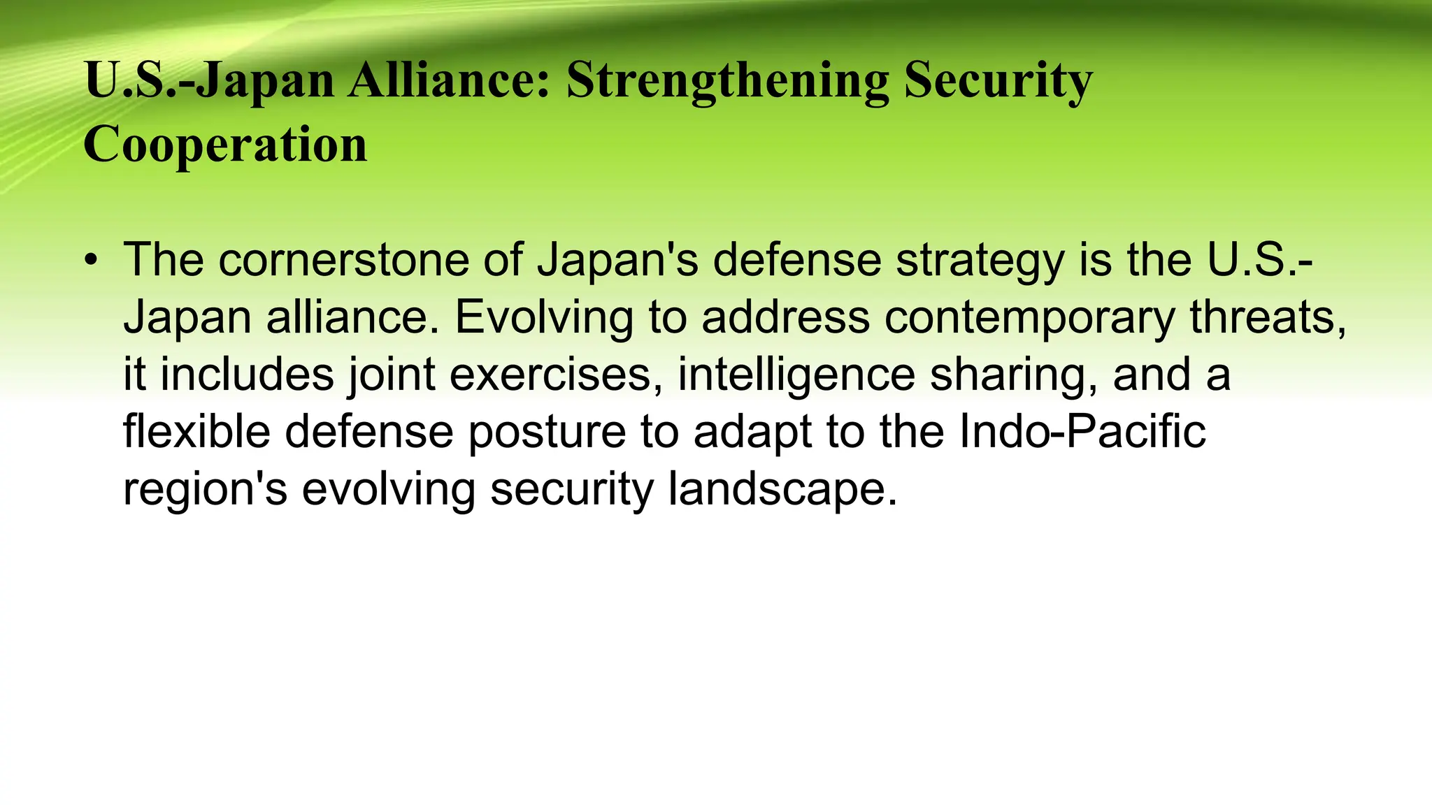 A Shift In Japan's Security Policy..pptx