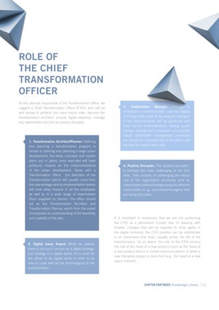 Shift in Transformation Office | PDF