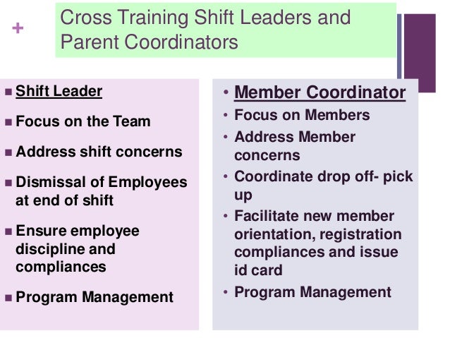 Shift leader