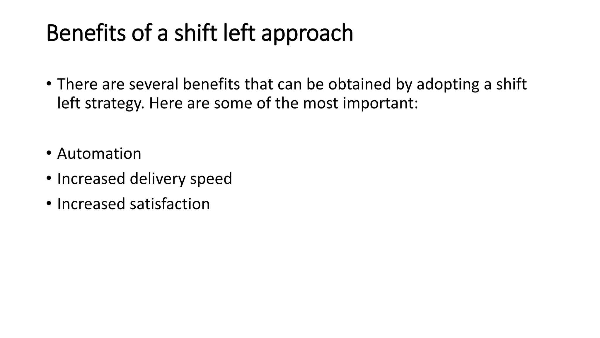 Shift left | PPTX