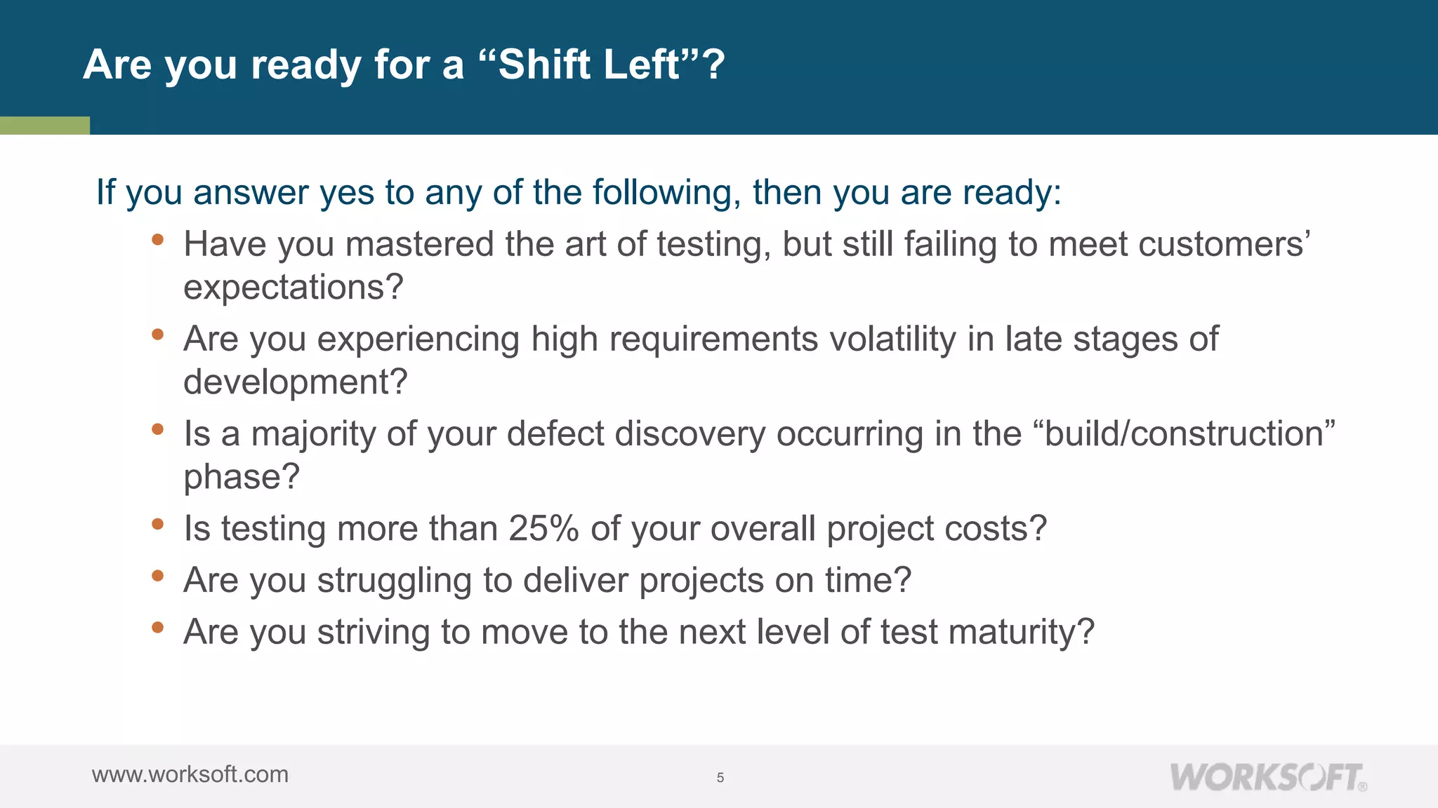 Shift Left Quality Assurance: How to do it. Why it matters. | PPTX
