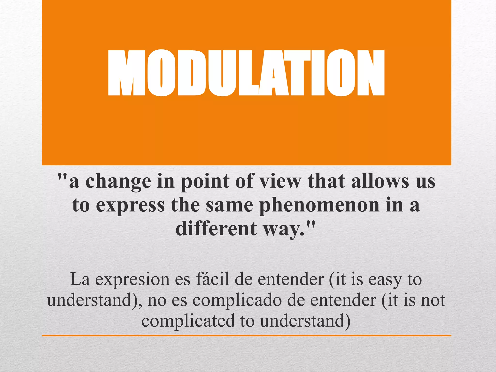 Other translation method - Shift or transposition | PPTX