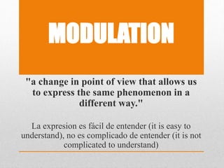 Other translation method - Shift or transposition | PPT