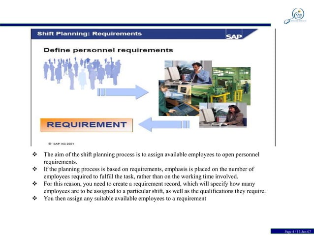 Shift planning workshop | PPT