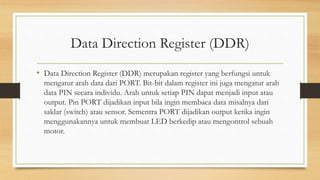 Shift register dan data direction | PPT