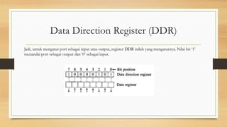 Shift register dan data direction | PPT