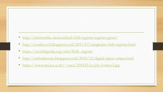 Shift register dan data direction | PPT