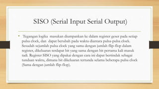 Shift register dan data direction | PPT