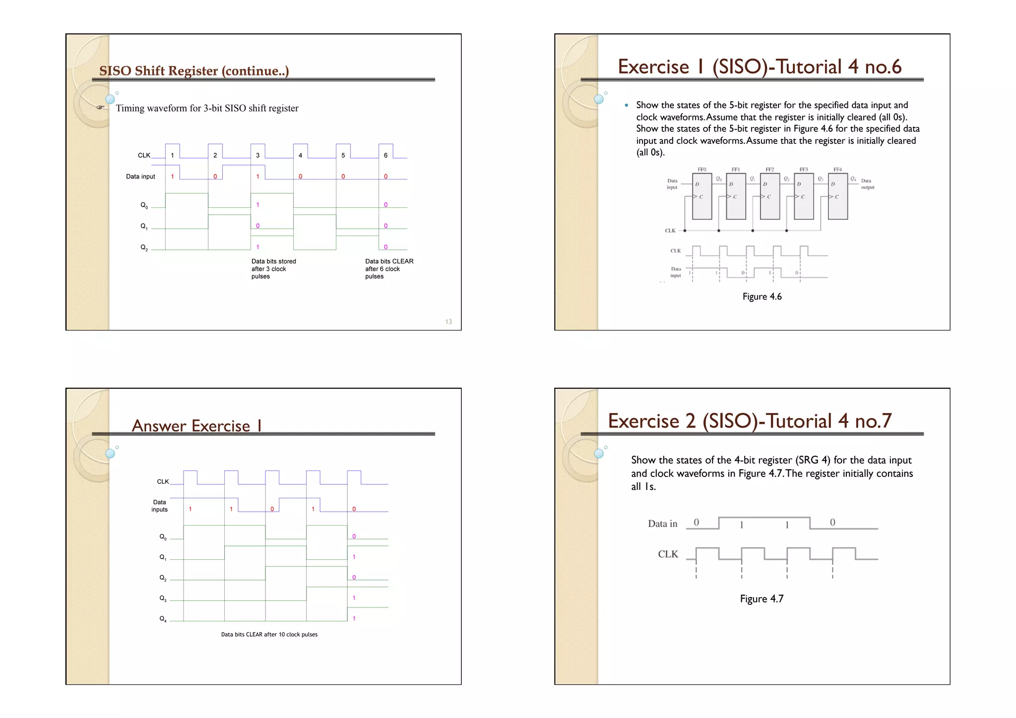 Shift registers | PDF