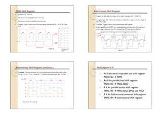 Shift registers | PDF