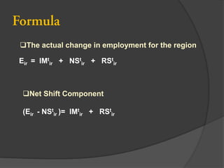 Shift Share Analysis | PPTX