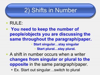 Shifts notes 1a powerpoint | PPT