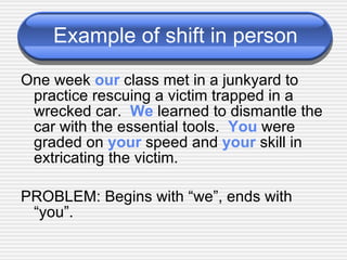 Shifts notes 1a powerpoint | PPT