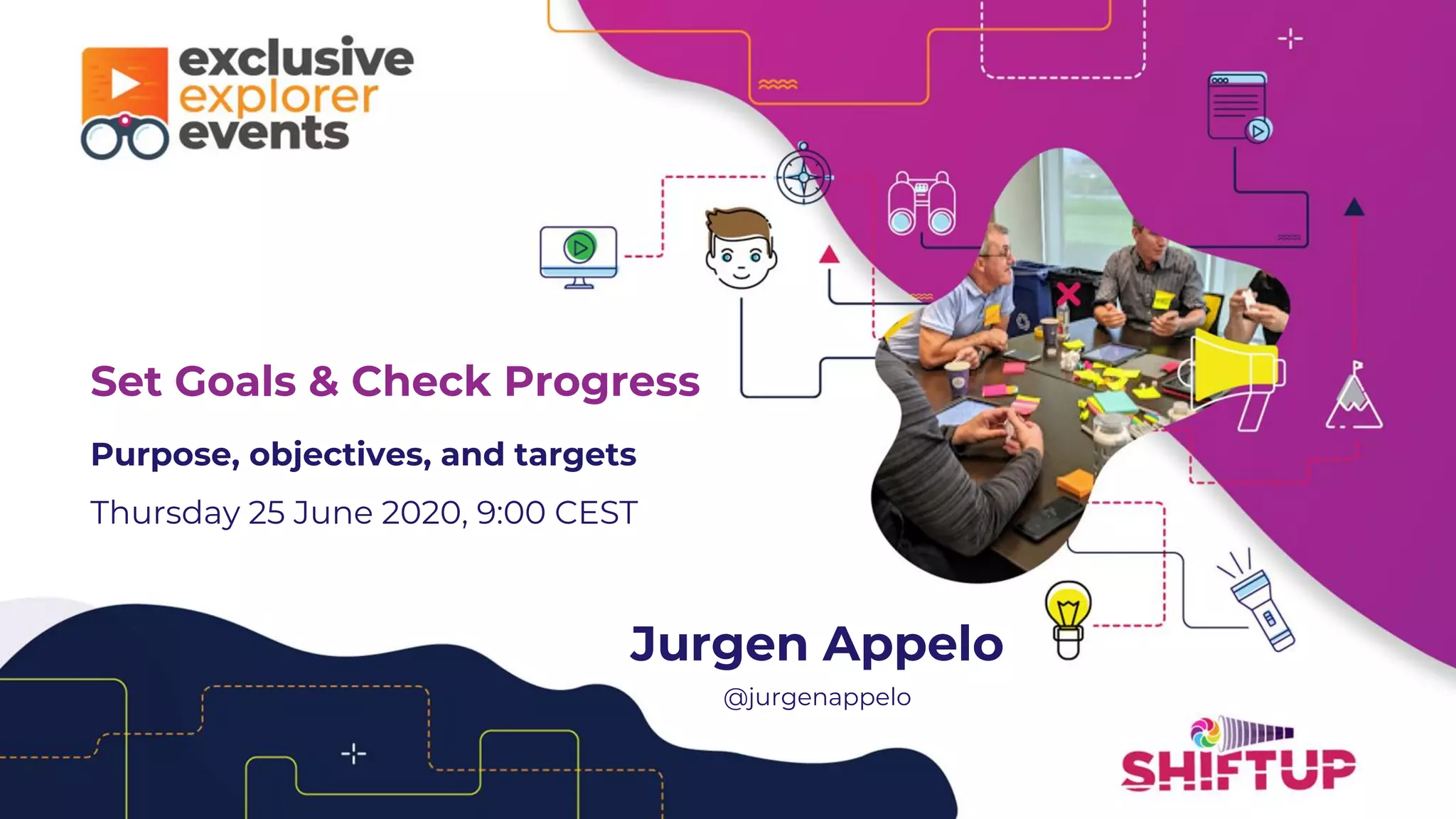 Set Goals & Check Progress. Purpose, objectives, and targets | PPT