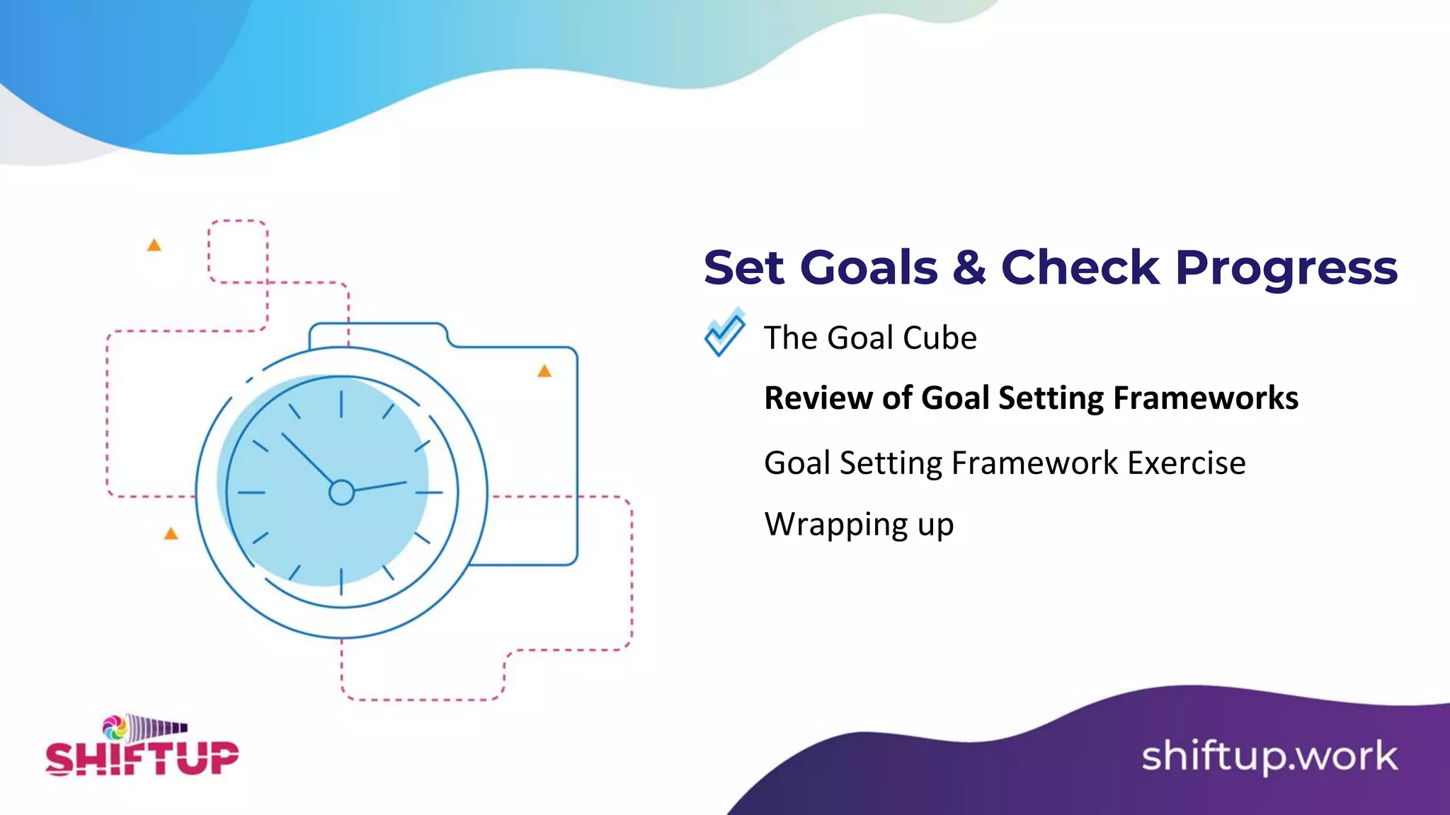 Set Goals & Check Progress. Purpose, objectives, and targets | PPT