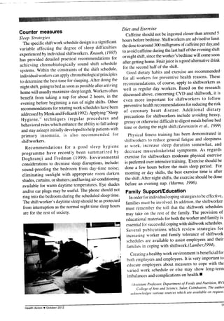 Shift workers | PDF