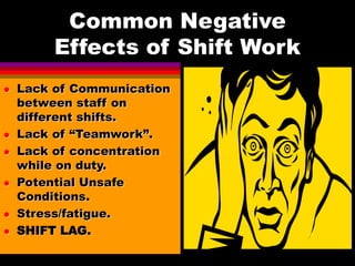 Construction site Shift Work during day and night | PPT
