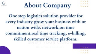 SHIFT YOUR CARGO | PPT