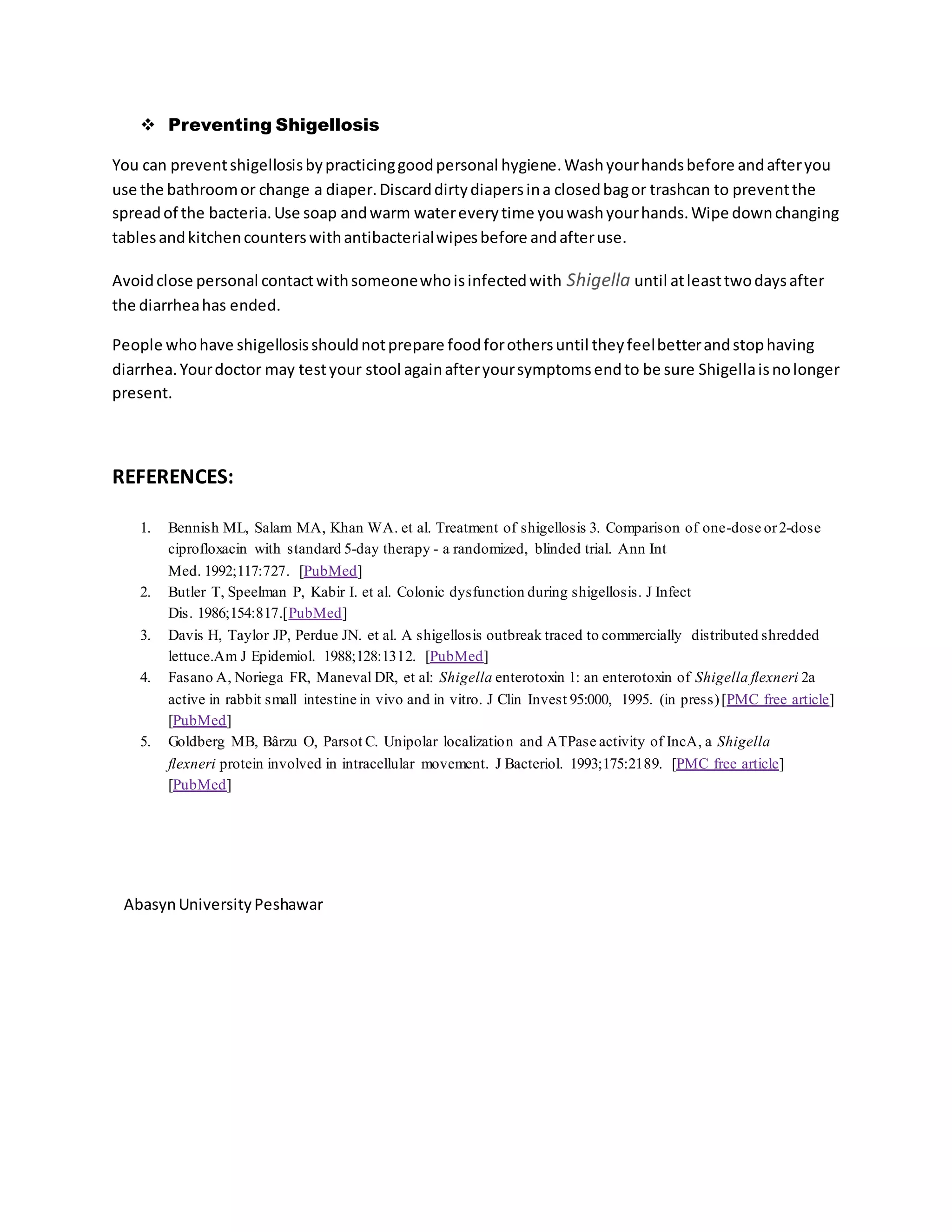 Shigella..... | DOCX