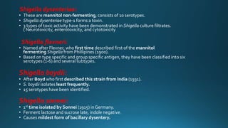 Shigella.pptx | Digestive Disorders | Diseases and Conditions